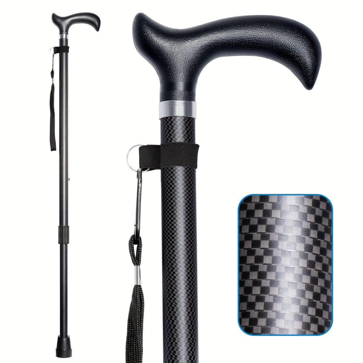 Lightweight Walking Cane | Adjustable Carbon Walking Stick | CanePro ...
